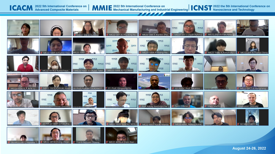 ICACM 2022 | Virtual